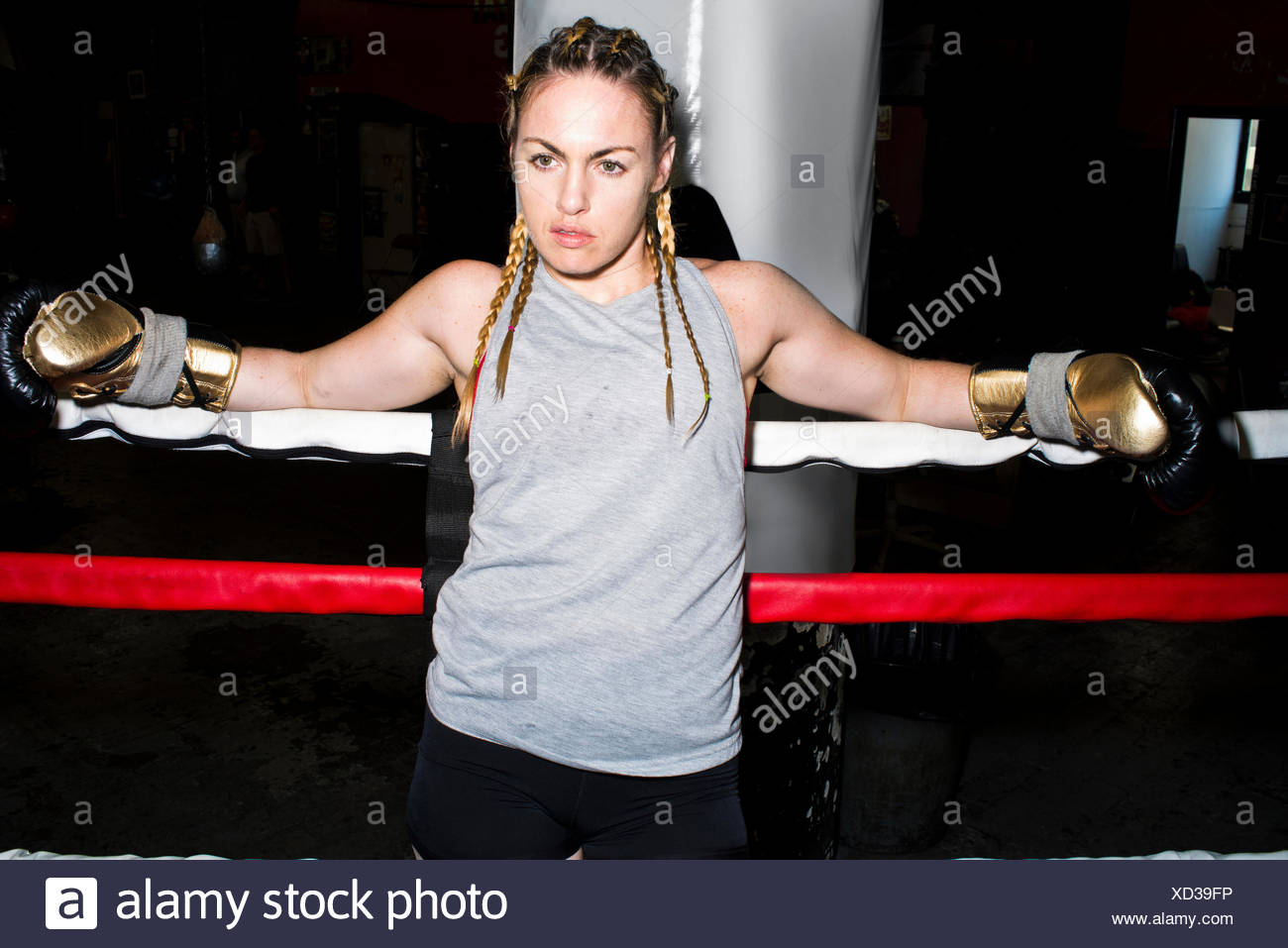 Up Against The Ropes High Resolution Stock Photography and Images - Alamy