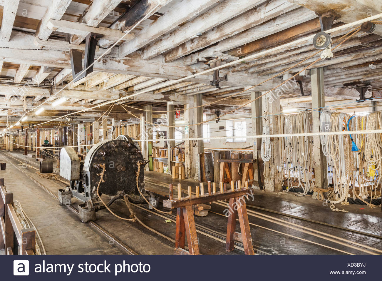 Rope Making England High Resolution Stock Photography and Images - Alamy