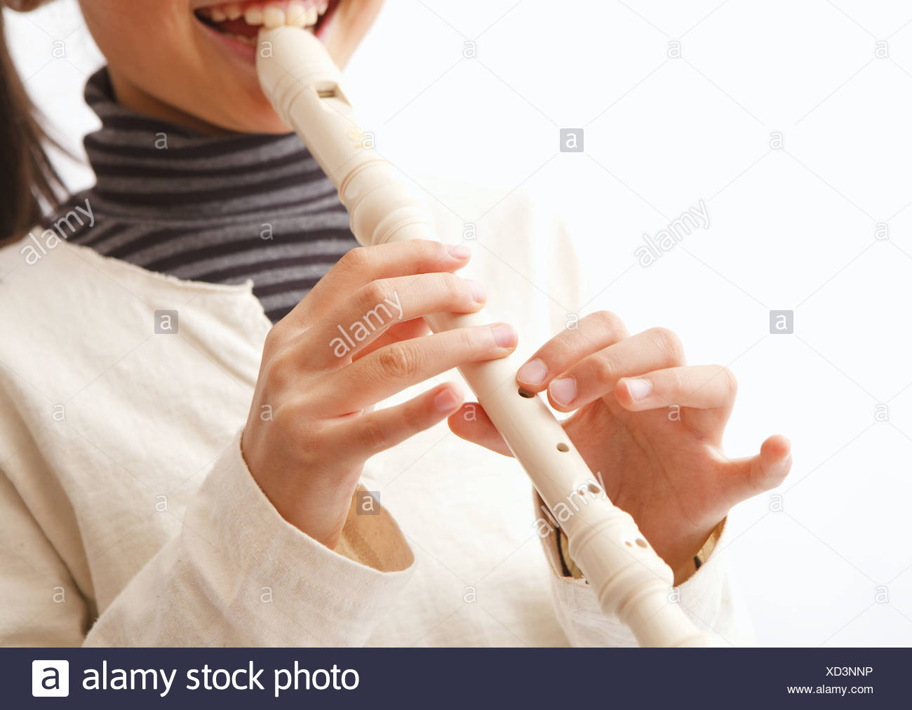 Girl Playing Recorder High Resolution Stock Photography and Images - Alamy