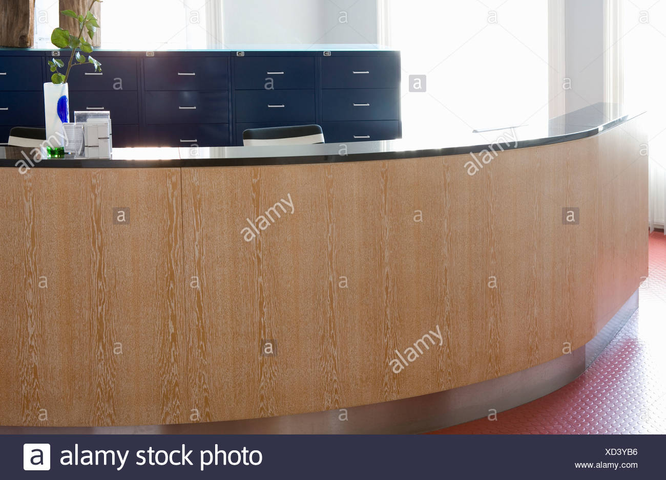 Waiting Room Reception Doctors Surgery High Resolution Stock ...