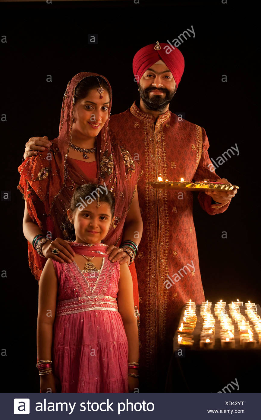 Punjabi Sikh Family