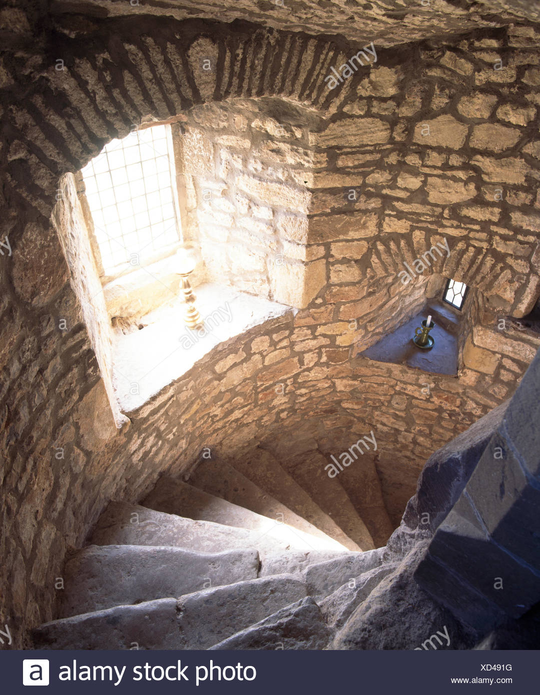 Stone Stairs Spiral Stock Photos & Stone Stairs Spiral Stock Images - Alamy