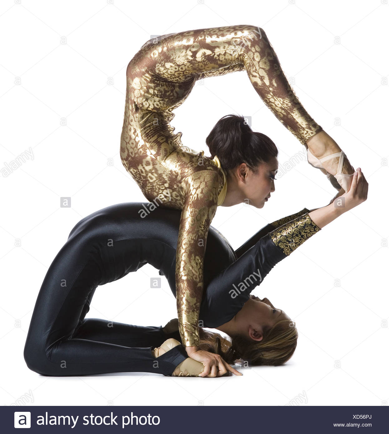 Female Contortionist Performing Stock Photos & Female Contortionist ...