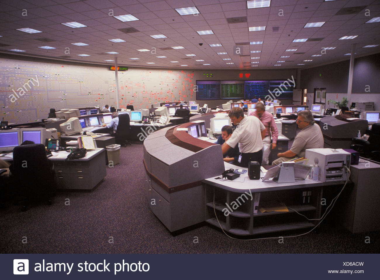 Power Grid Control Room High Resolution Stock Photography and Images ...