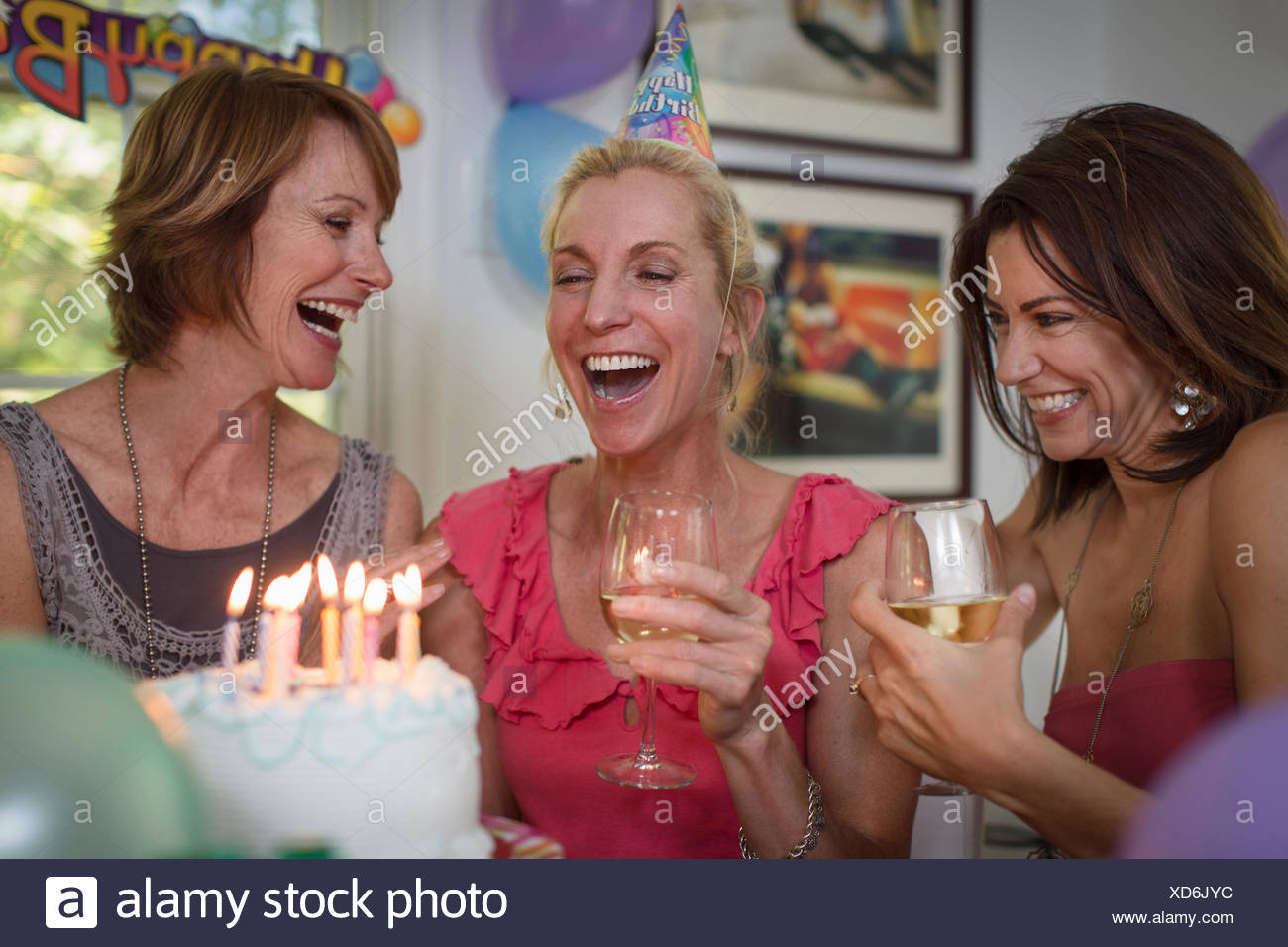 Group Of Women Laughing High Resolution Stock Photography and Images ...