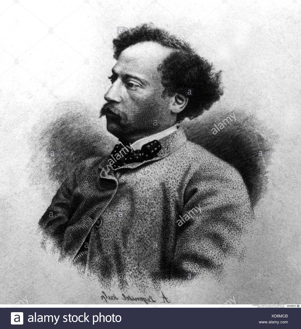 Portrait Of Alexandre Dumas High Resolution Stock Photography and ...