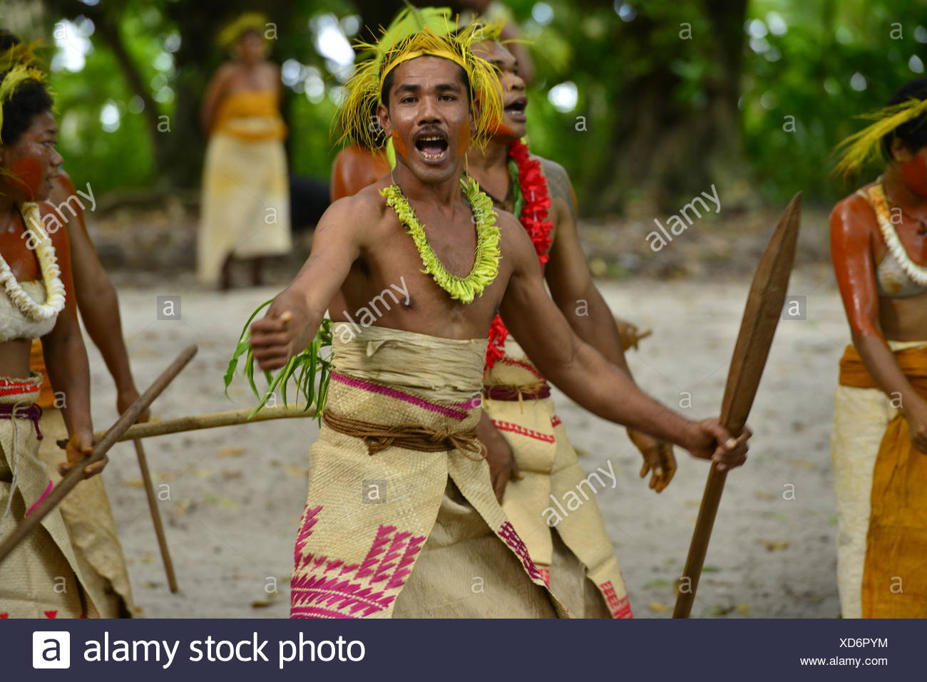 Traditional Dancing Solomon Islands Stock Photos & Traditional Dancing ...