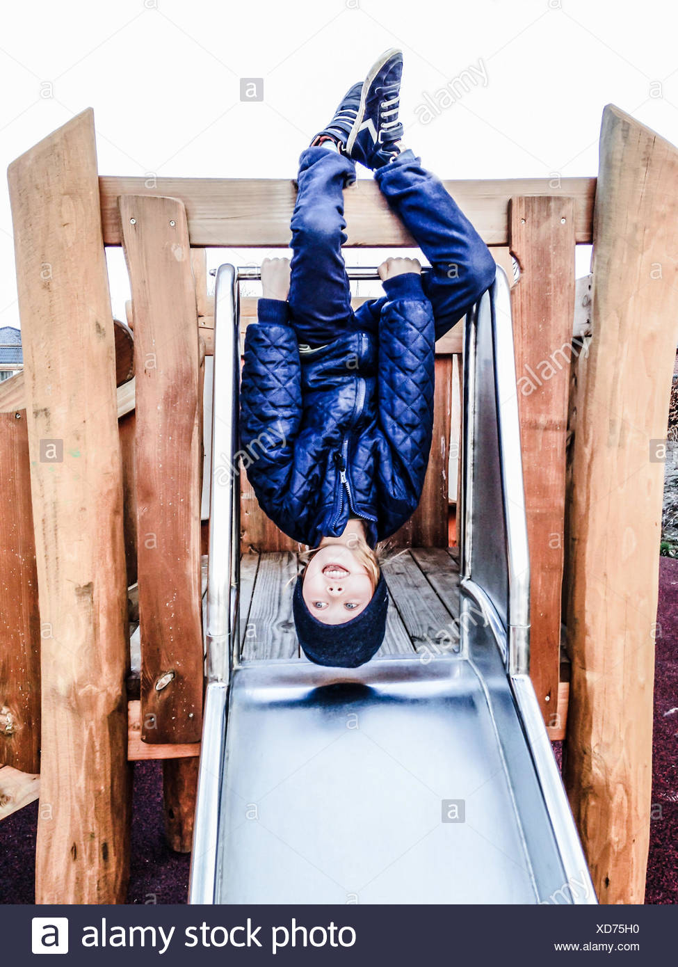 Upside Down Child Stock Photos & Upside Down Child Stock Images - Alamy