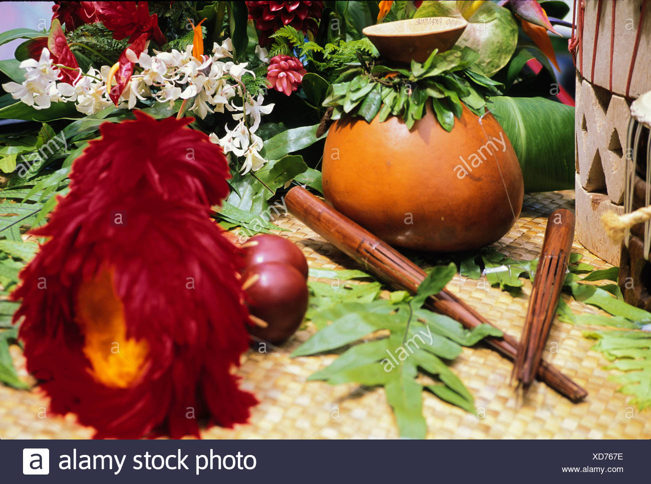 Hula Implements High Resolution Stock Photography and Images - Alamy