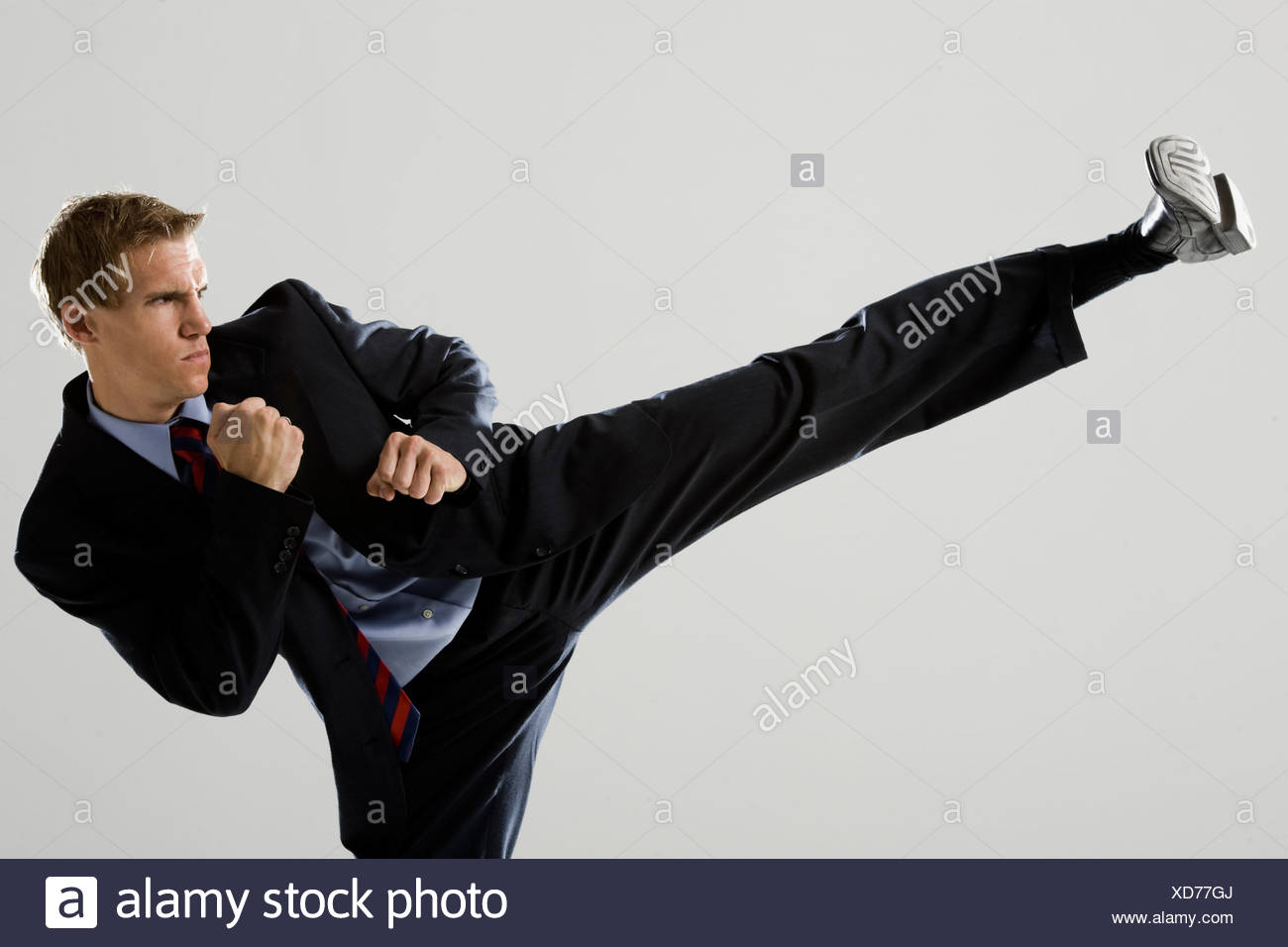 Karate Front Kick High Resolution Stock Photography and Images - Alamy