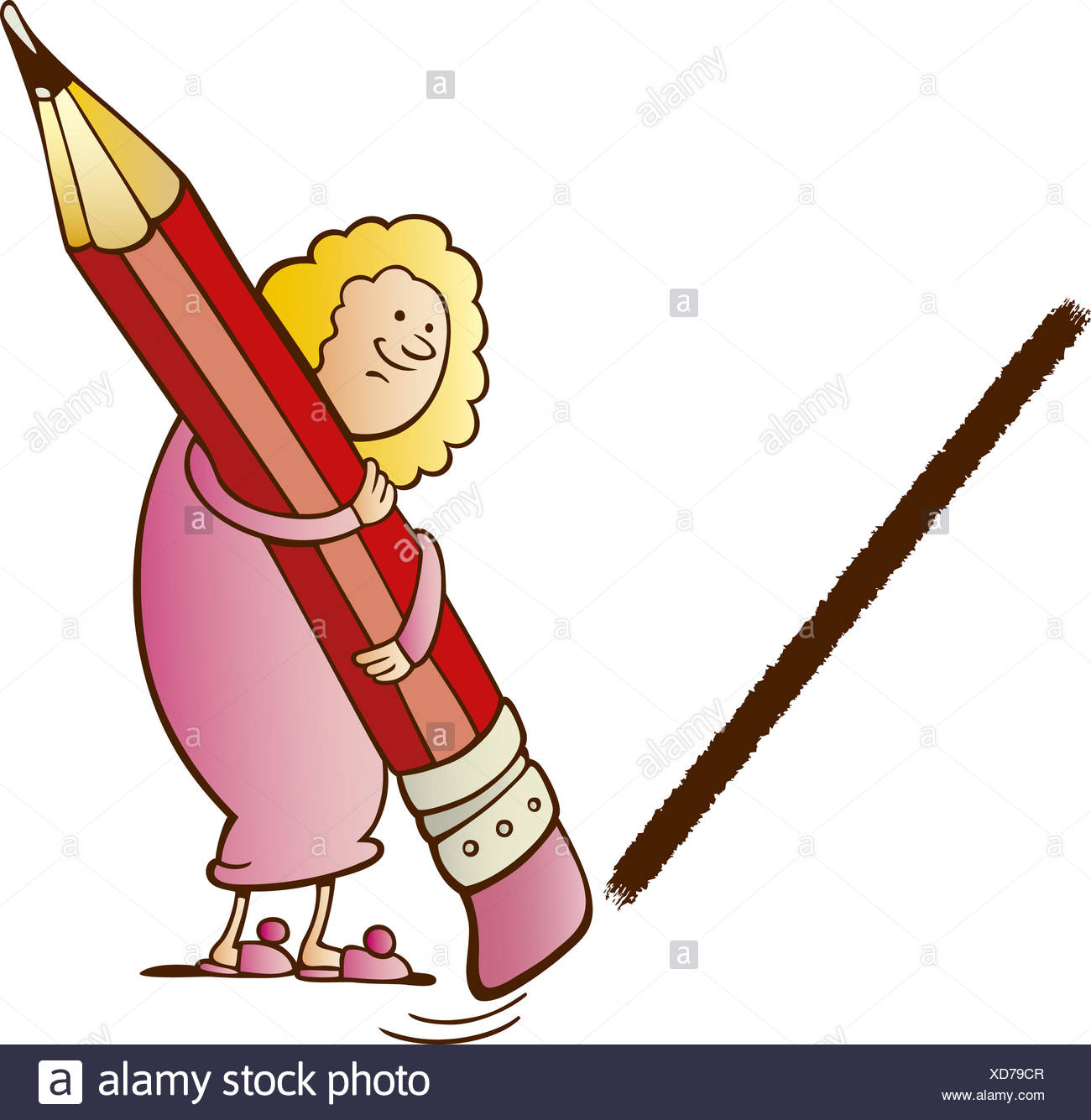Erasing Woman High Resolution Stock Photography and Images - Alamy