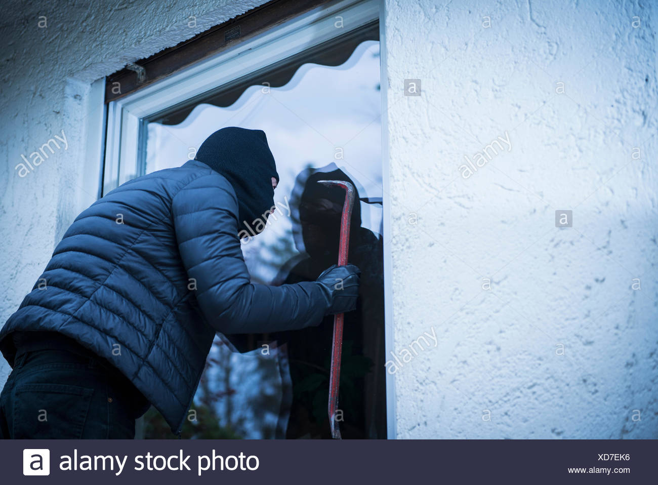 Burglar Glass Door High Resolution Stock Photography and Images - Alamy