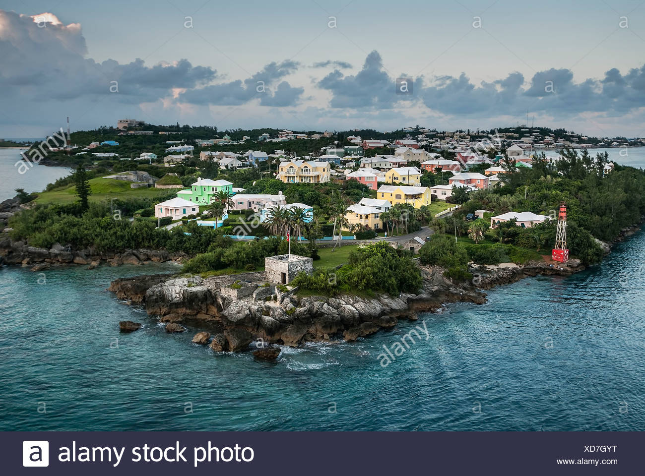 Bermuda Pastel Houses High Resolution Stock Photography and Images - Alamy