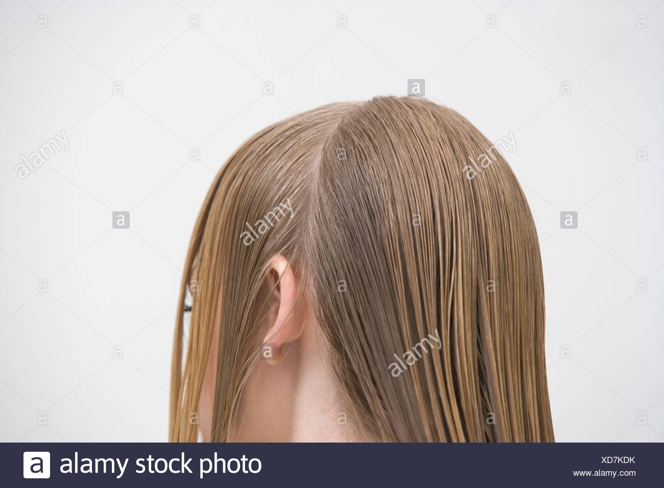 Hair Parted High Resolution Stock Photography and Images - Alamy