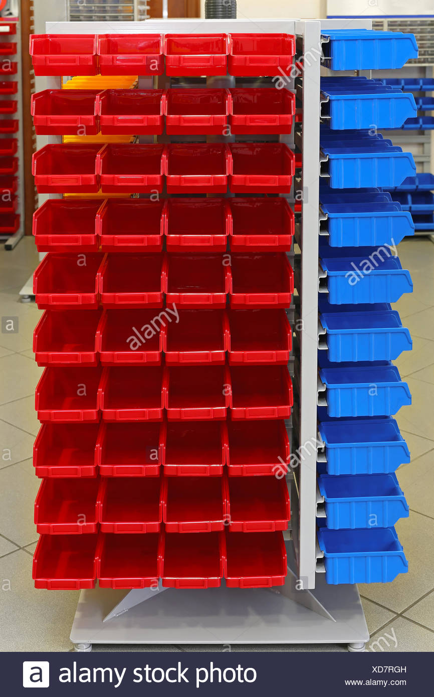 Workshop Parts Storage Bins High Resolution Stock Photography and ...