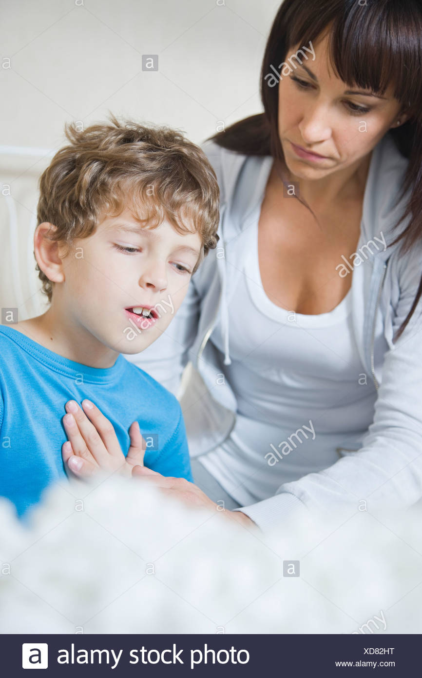Child And Asthma High Resolution Stock Photography and Images - Alamy