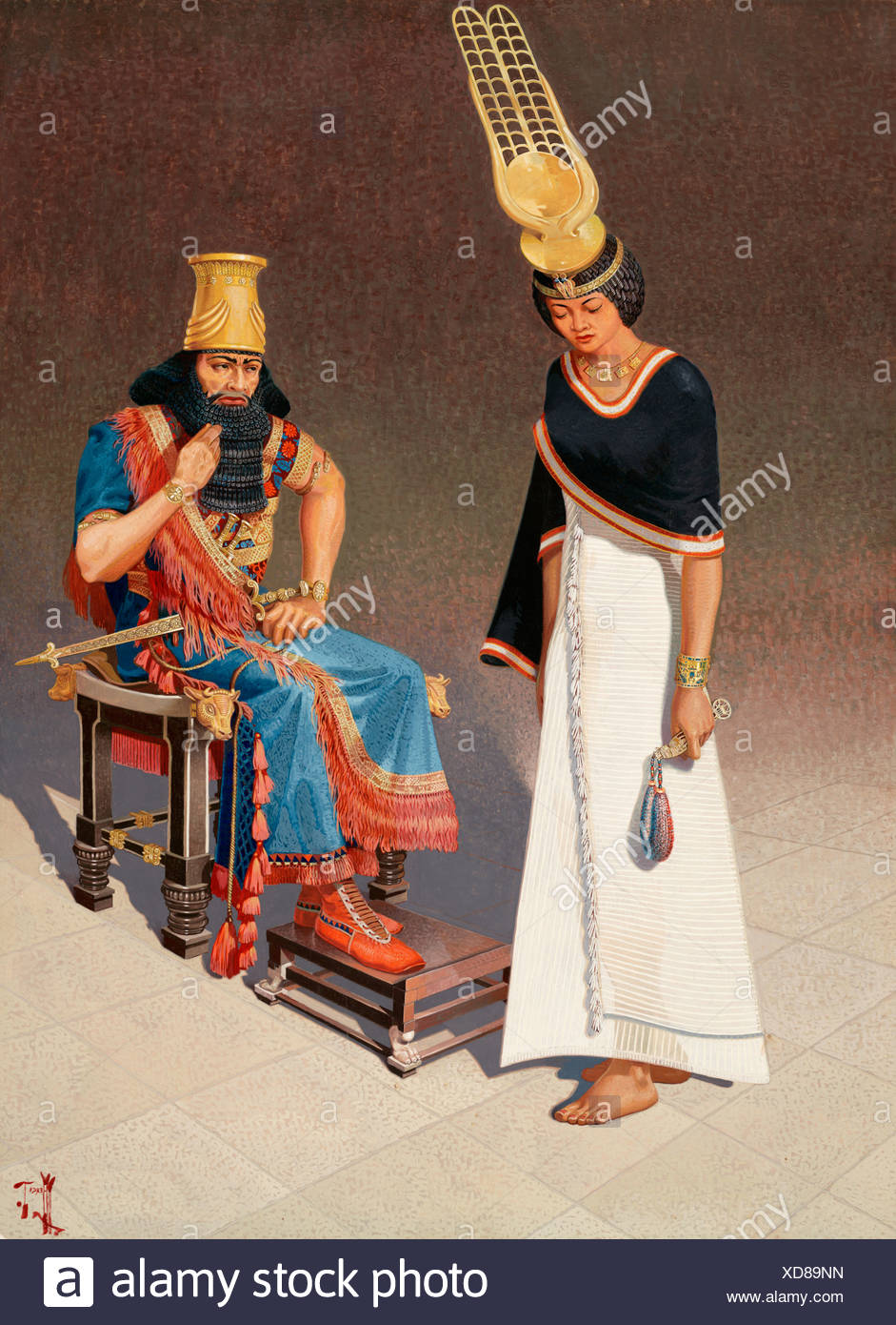 Assyrian King Stock Photos & Assyrian King Stock Images - Alamy