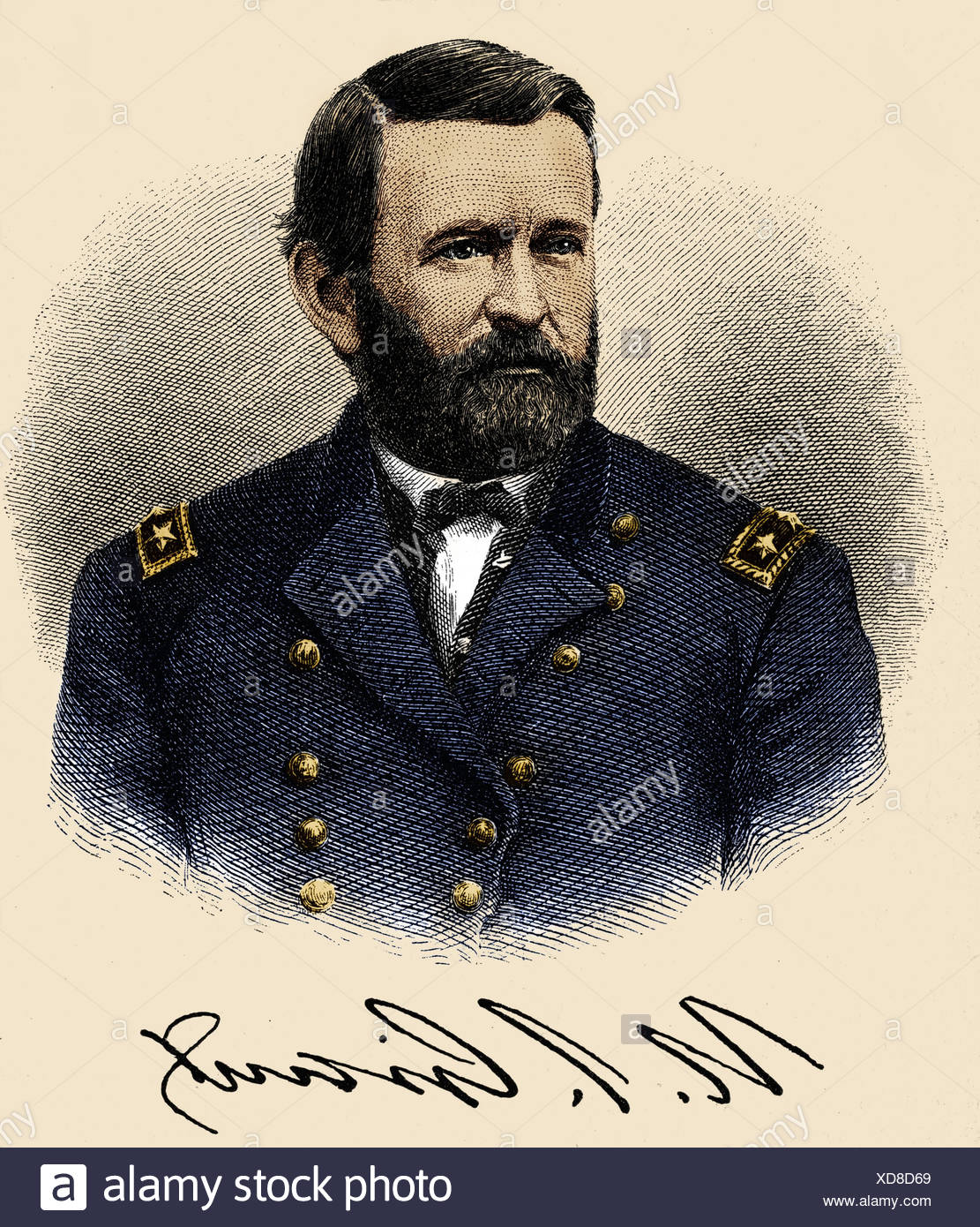 American Civil War Ulysses Grant High Resolution Stock Photography and ...