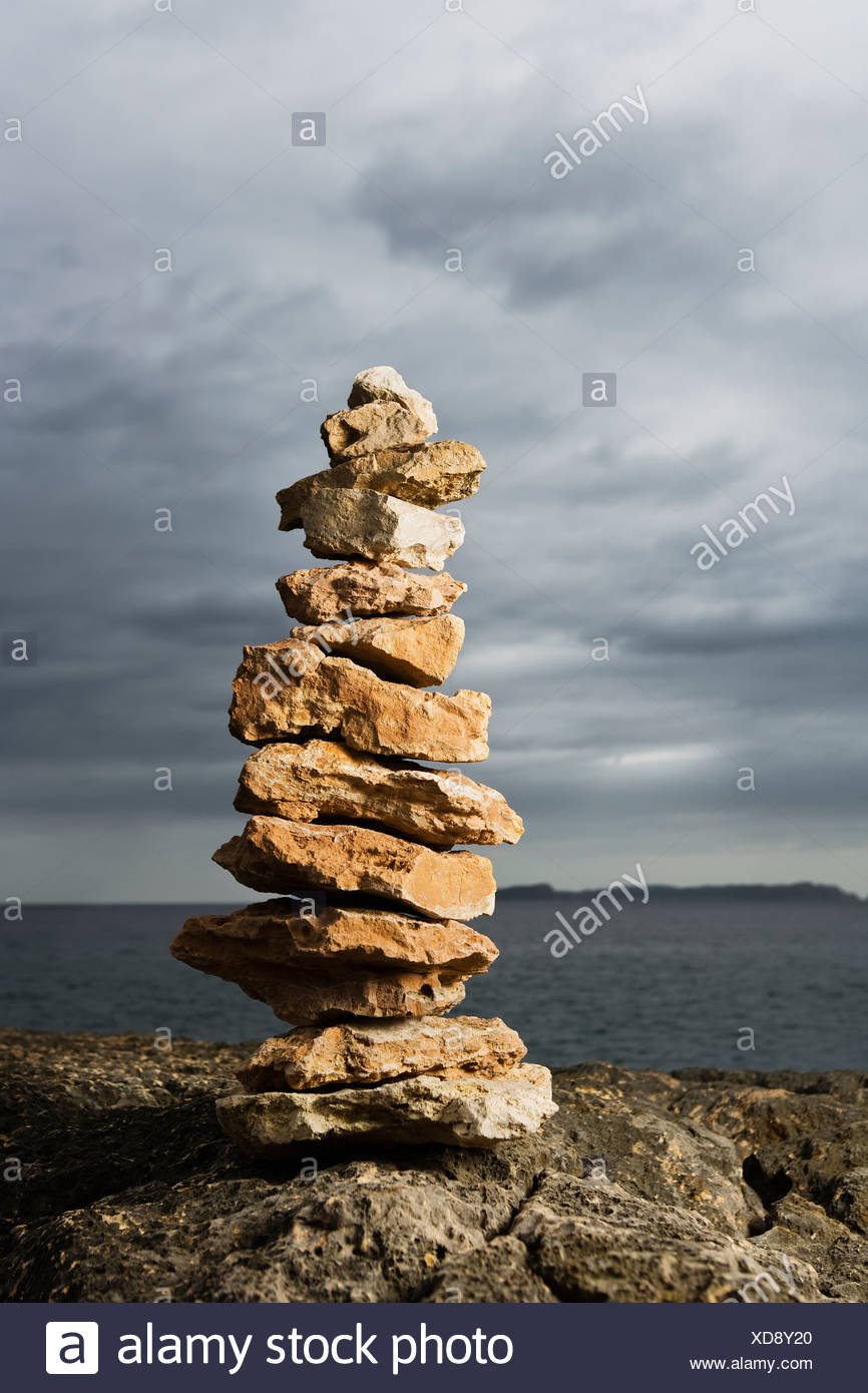 Rocks Stacked High Resolution Stock Photography and Images - Alamy