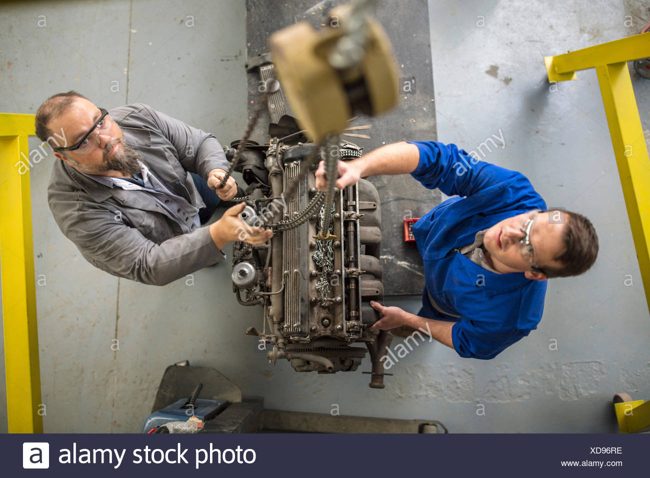 Overhead Car Engine High Resolution Stock Photography and Images - Alamy