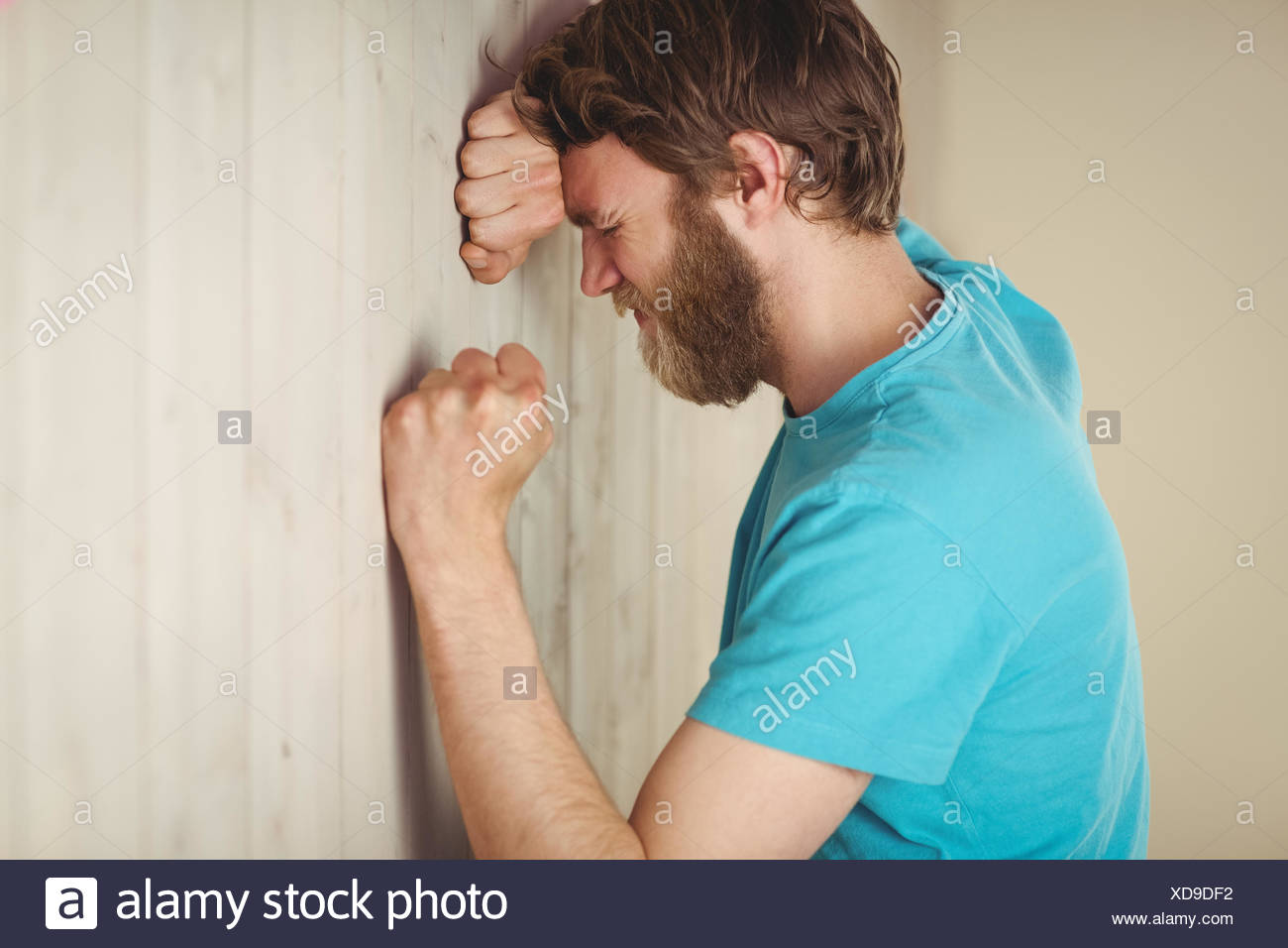 Banging Head Against Wall High Resolution Stock Photography and Images ...