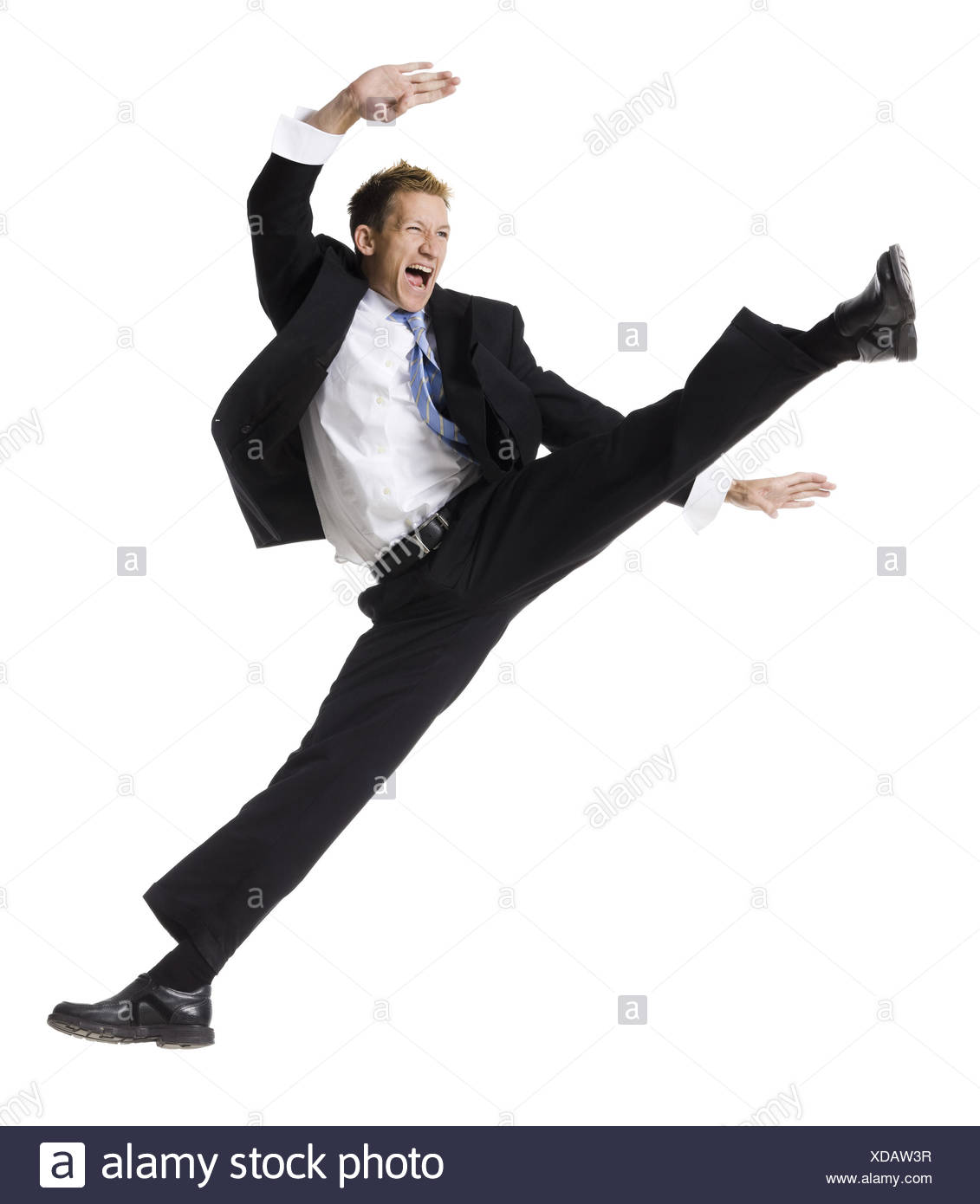 Karate Kick High Resolution Stock Photography and Images - Alamy