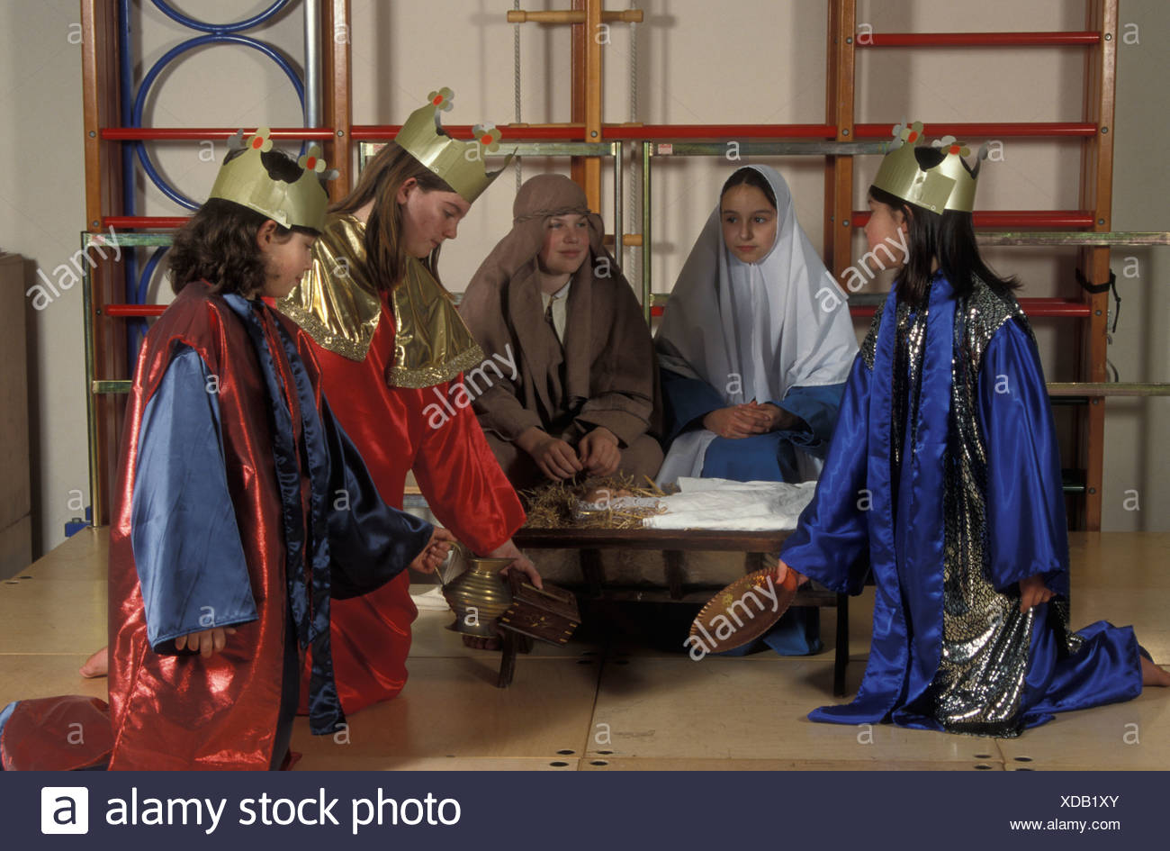 Nativity Play Joseph High Resolution Stock Photography and Images - Alamy
