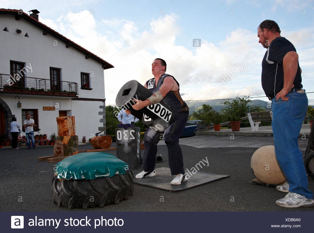 Stone Lifting Basque Country High Resolution Stock Photography and ...