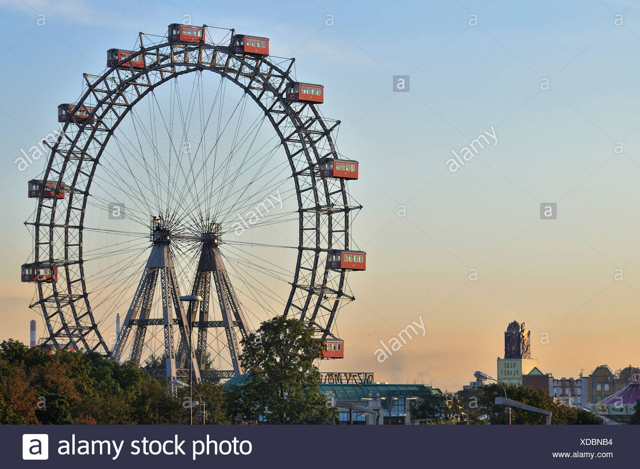 Riesenrad Prater Wheel Prater Park High Resolution Stock Photography ...
