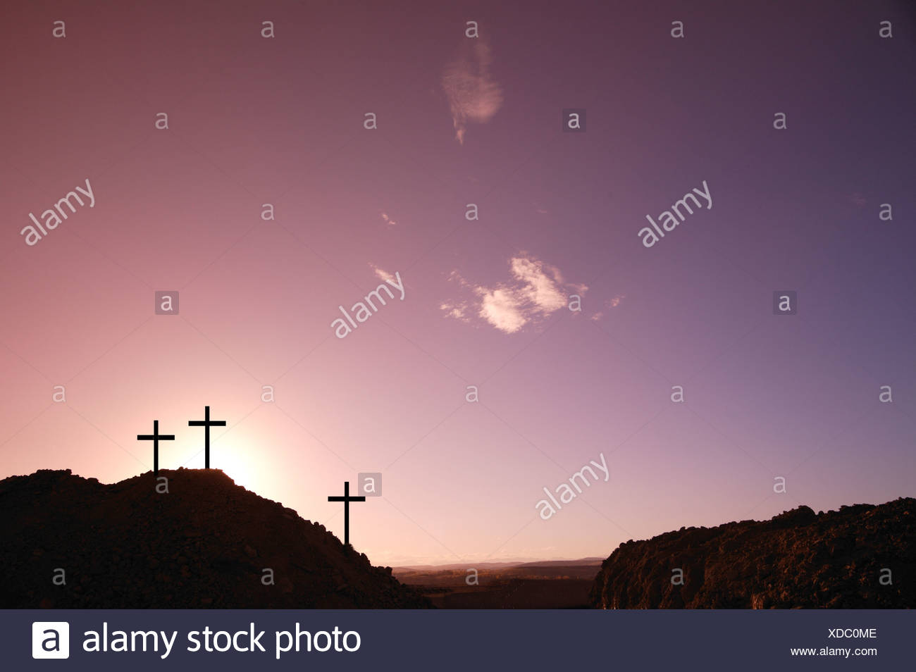 Three Calvary Crosses High Resolution Stock Photography and Images - Alamy