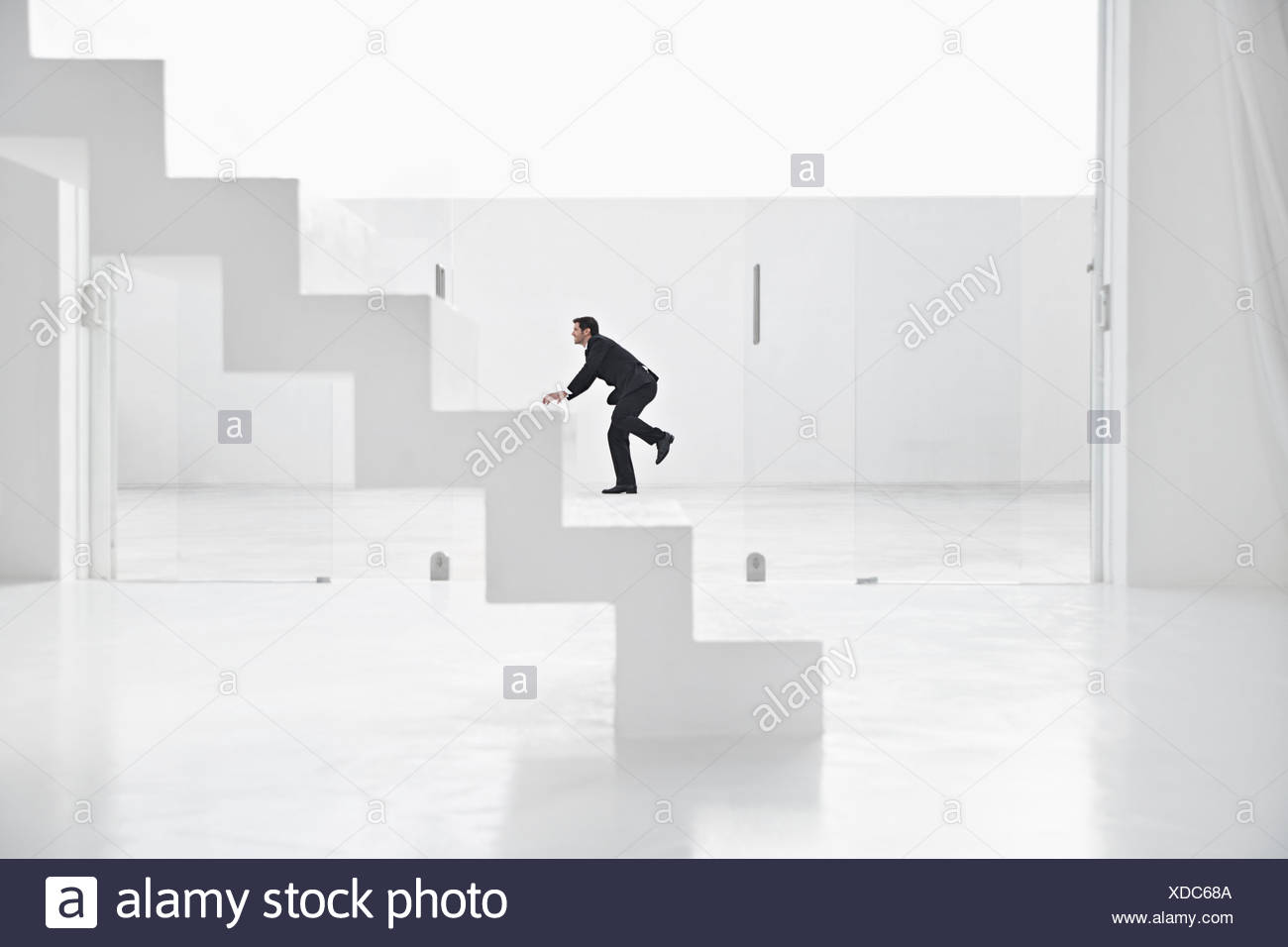 Climbing The Ladders High Resolution Stock Photography and Images - Alamy