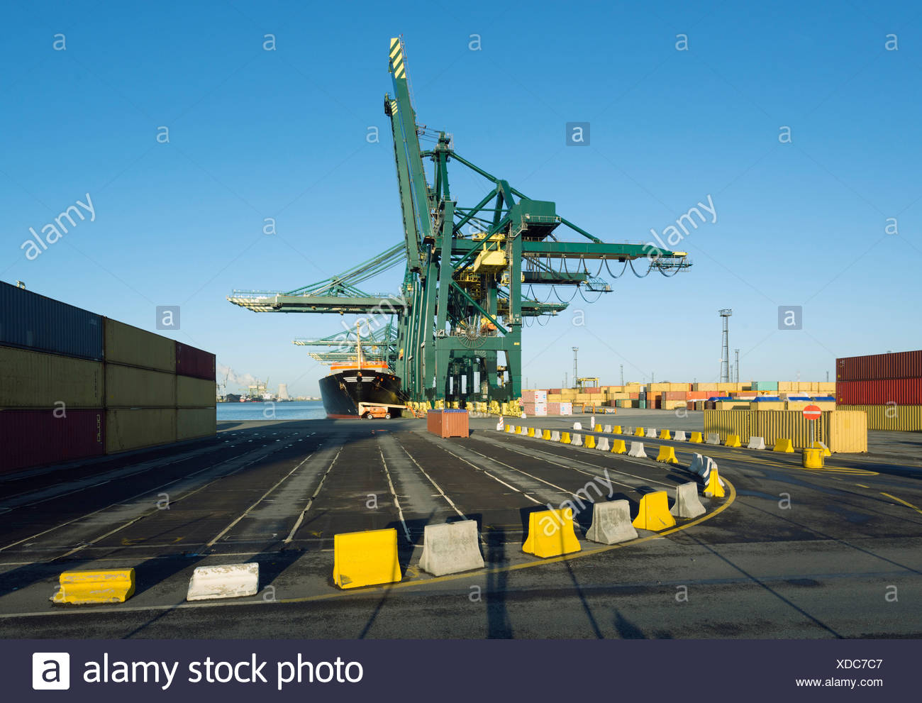 Transport Of Shipping Containers High Resolution Stock Photography and ...