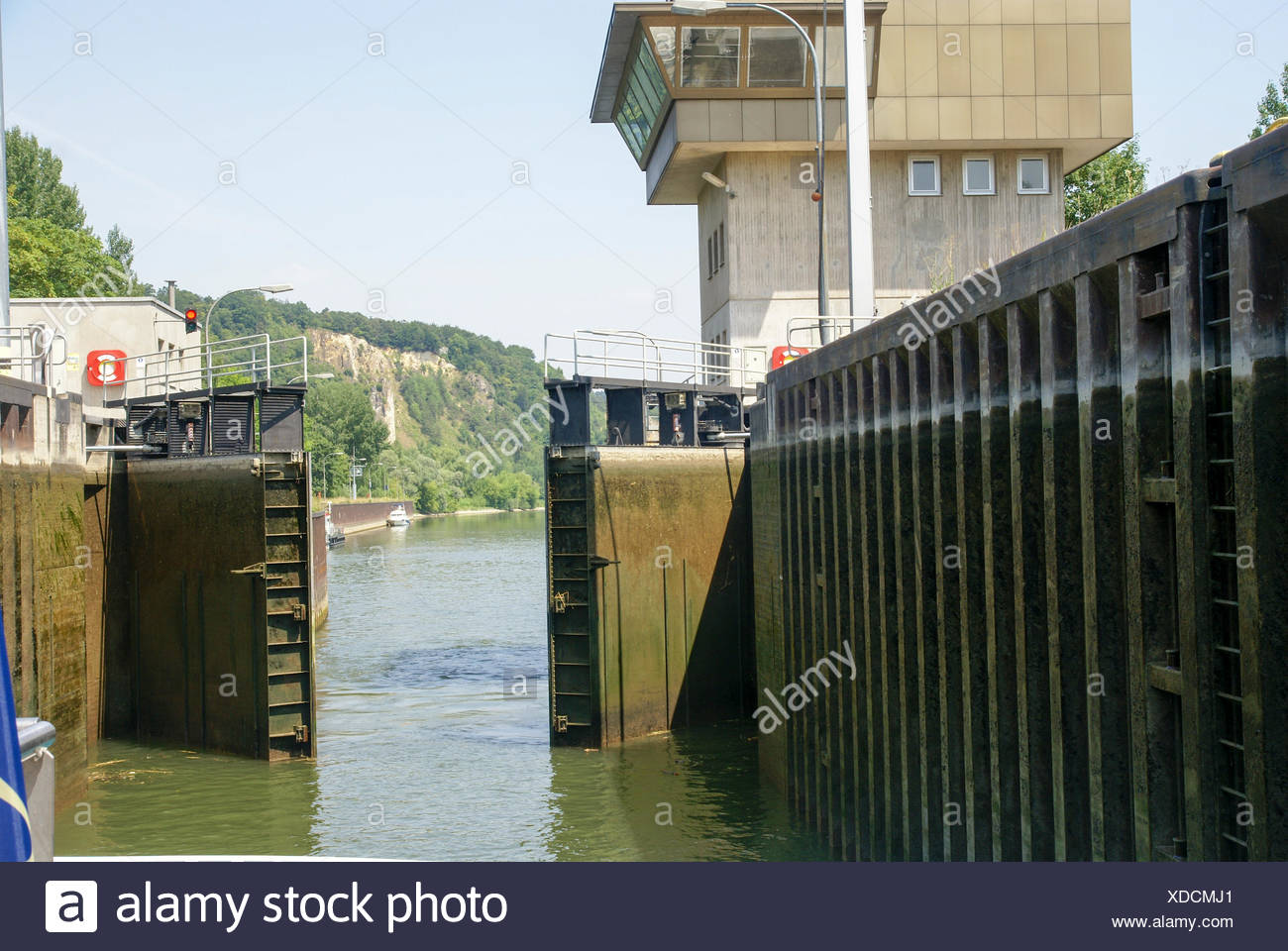 The Rhine River And Locks High Resolution Stock Photography and Images ...