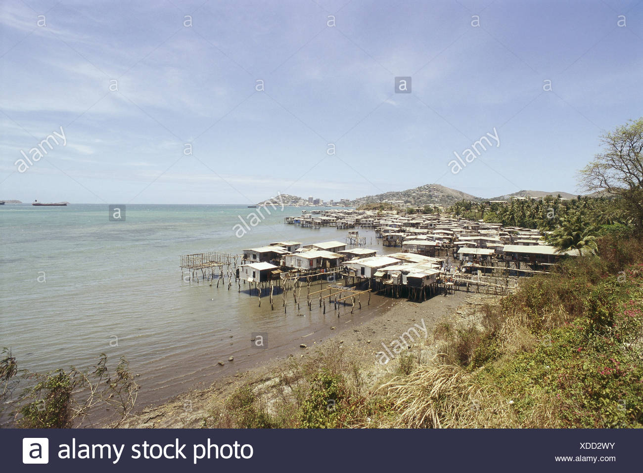 Port Moresby Papua New Guinea Landscape High Resolution Stock ...