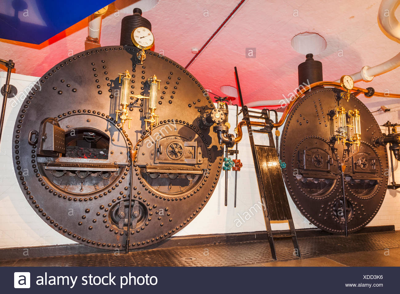 Tower Bridge Engine Room Victorian High Resolution Stock Photography ...