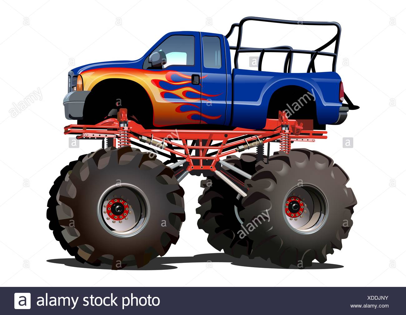 Cartoon Monster Truck Stock Photos & Cartoon Monster Truck Stock Images ...