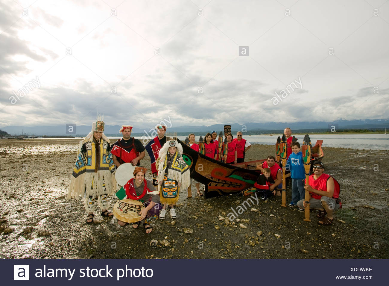 Canada First Nation Canoe High Resolution Stock Photography and Images ...