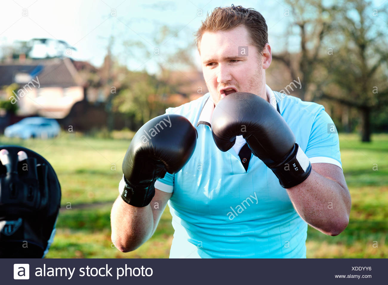 Boxing Outdoor High Resolution Stock Photography and Images - Alamy