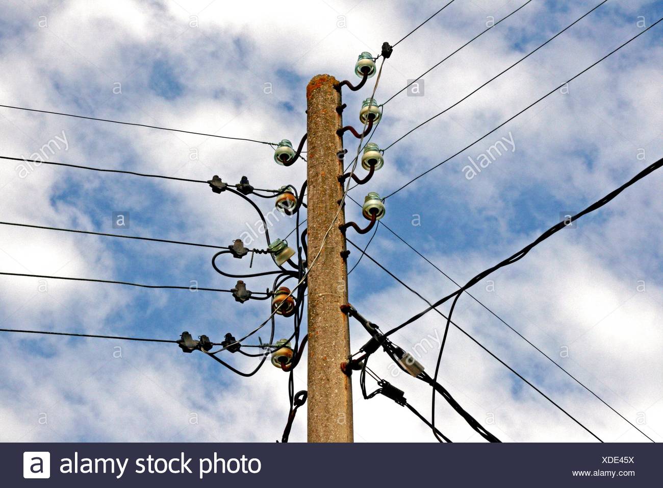 Electric Pole High Resolution Stock Photography and Images - Alamy