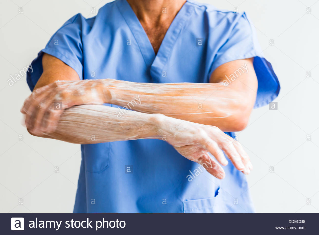 Hospital Staff Washing Hands High Resolution Stock Photography and ...