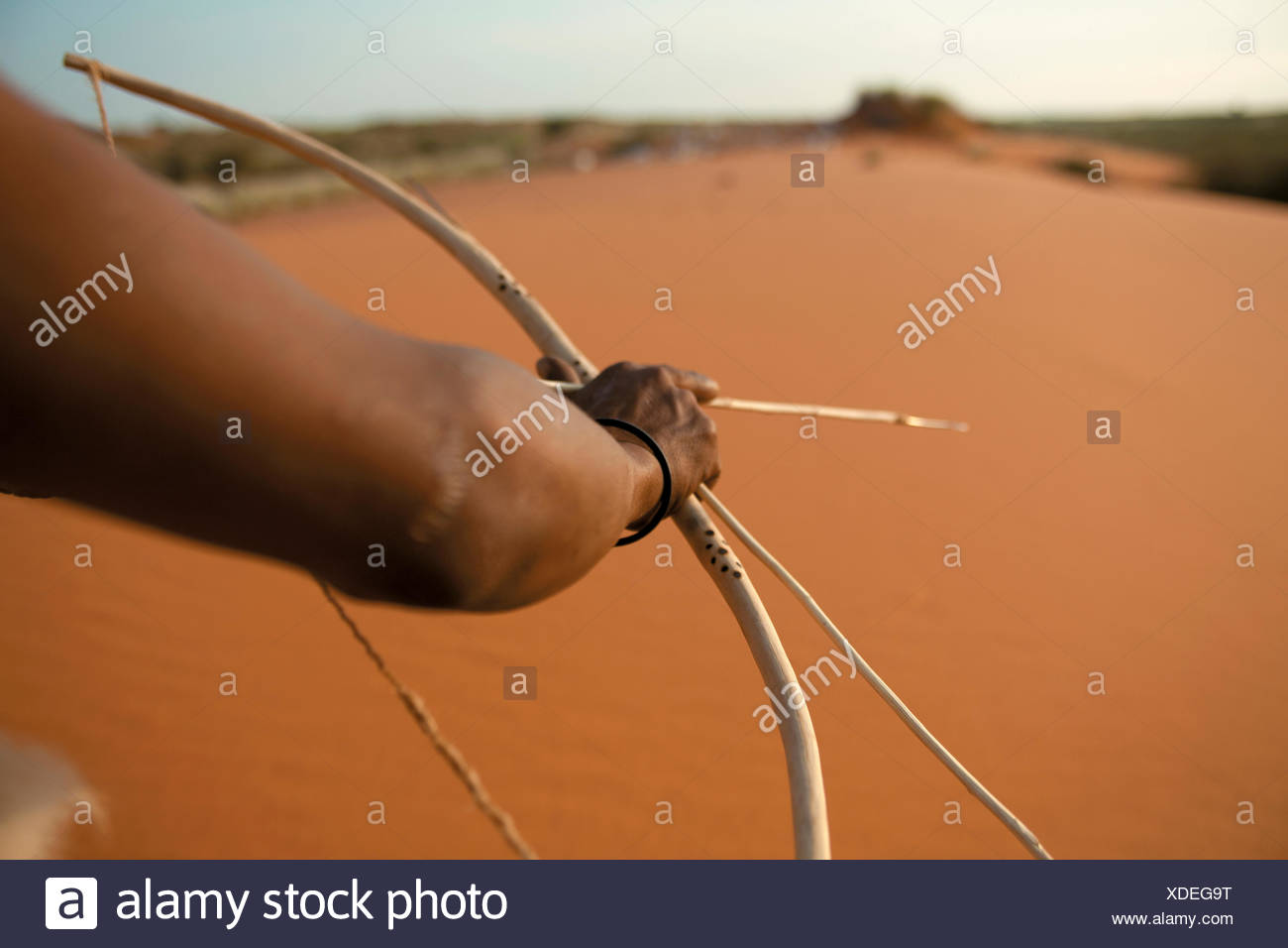 Kalahari Bushman Bow Arrow Stock Photos & Kalahari Bushman Bow Arrow ...