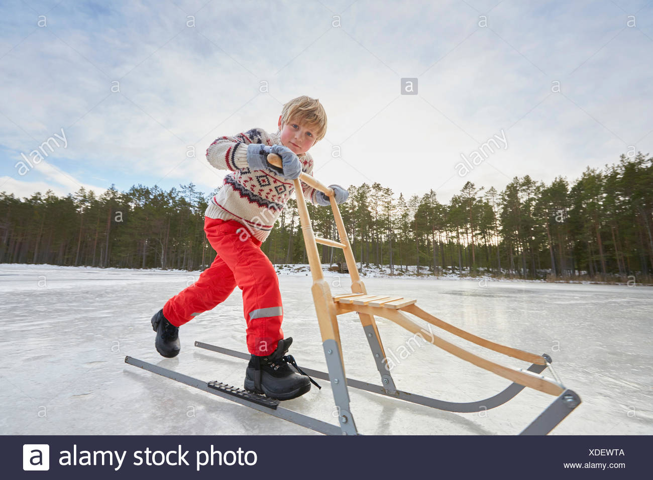 Kicksled High Resolution Stock Photography and Images - Alamy
