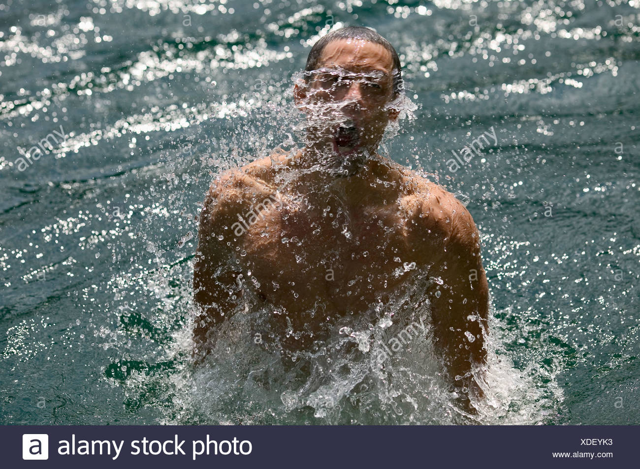Man Emerging Water High Resolution Stock Photography and Images - Alamy