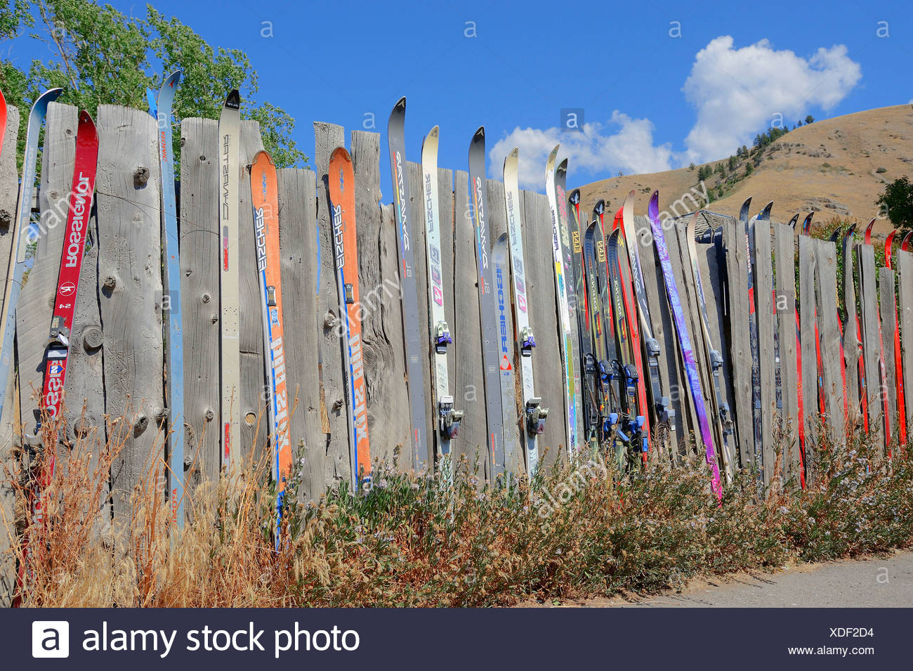 Ski Fence High Resolution Stock Photography and Images - Alamy