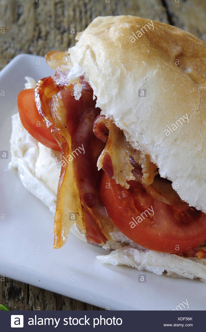 Bacon Butty Stock Photos & Bacon Butty Stock Images - Alamy