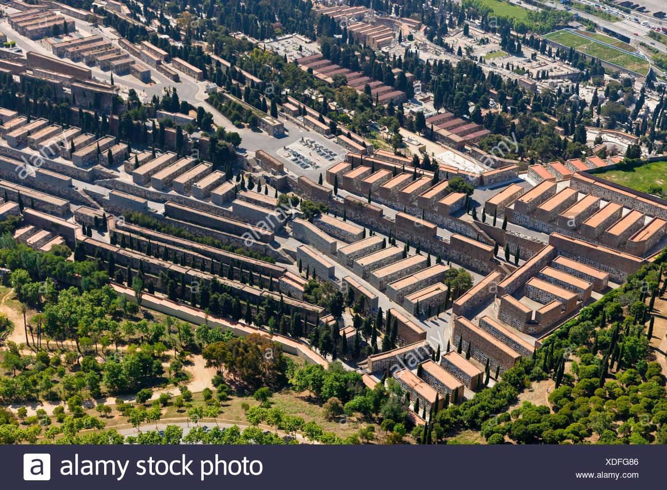 Montjuic Cemetery Barcelona High Resolution Stock Photography and ...