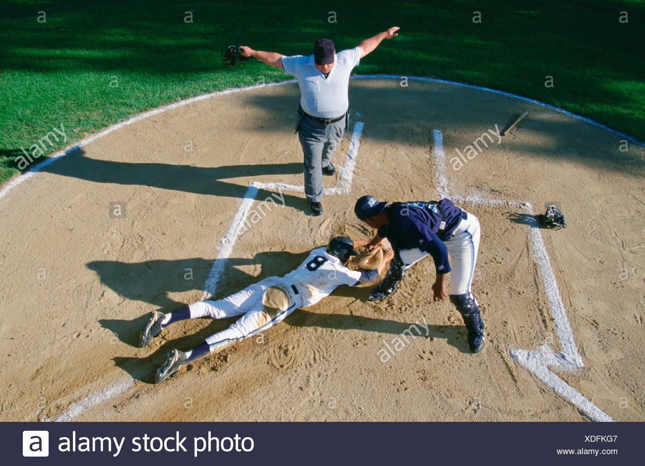 Sliding Into Home Plate Stock Photos & Sliding Into Home Plate Stock ...