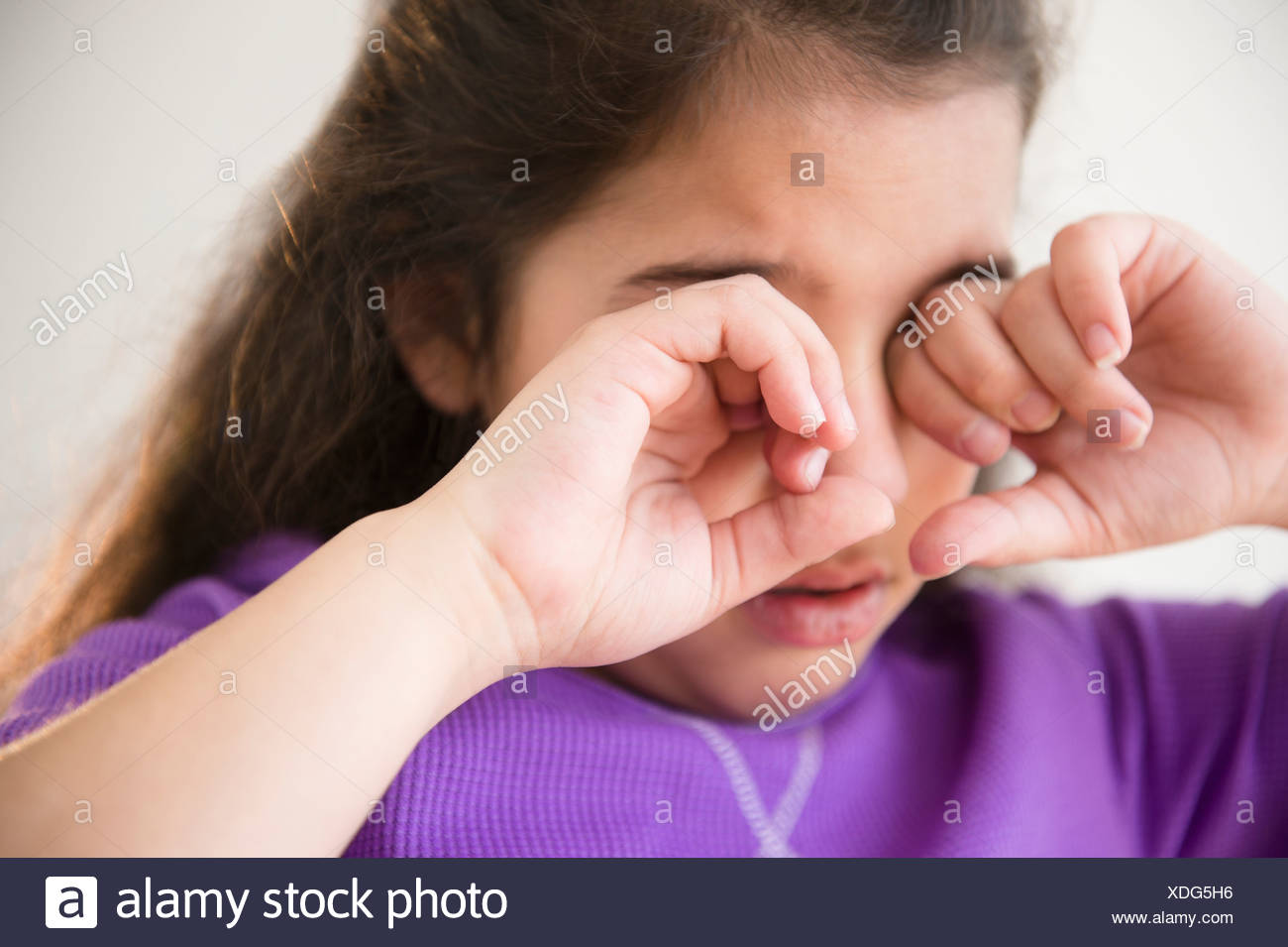 Covering Face Crying Female High Resolution Stock Photography and ...