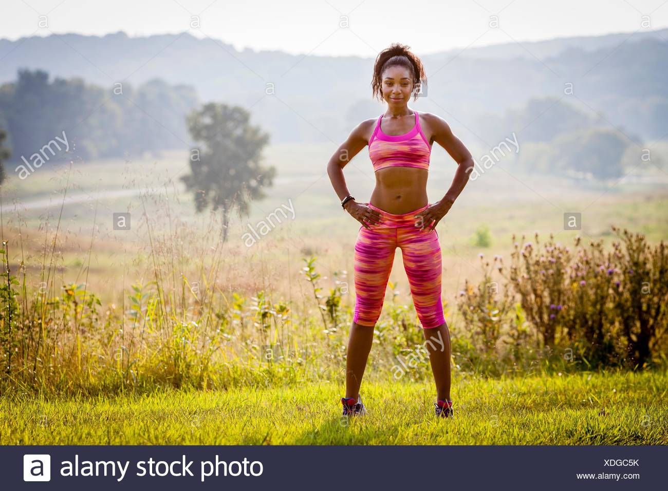 Female Runner In Shorts High Resolution Stock Photography and Images ...