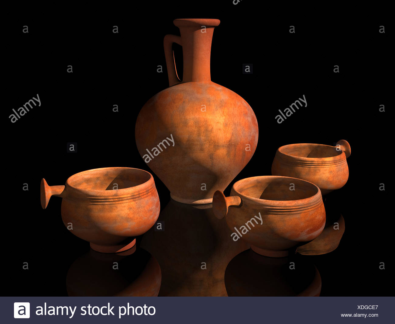 Ancient Roman Drinking Cup Stock Photos & Ancient Roman Drinking Cup ...